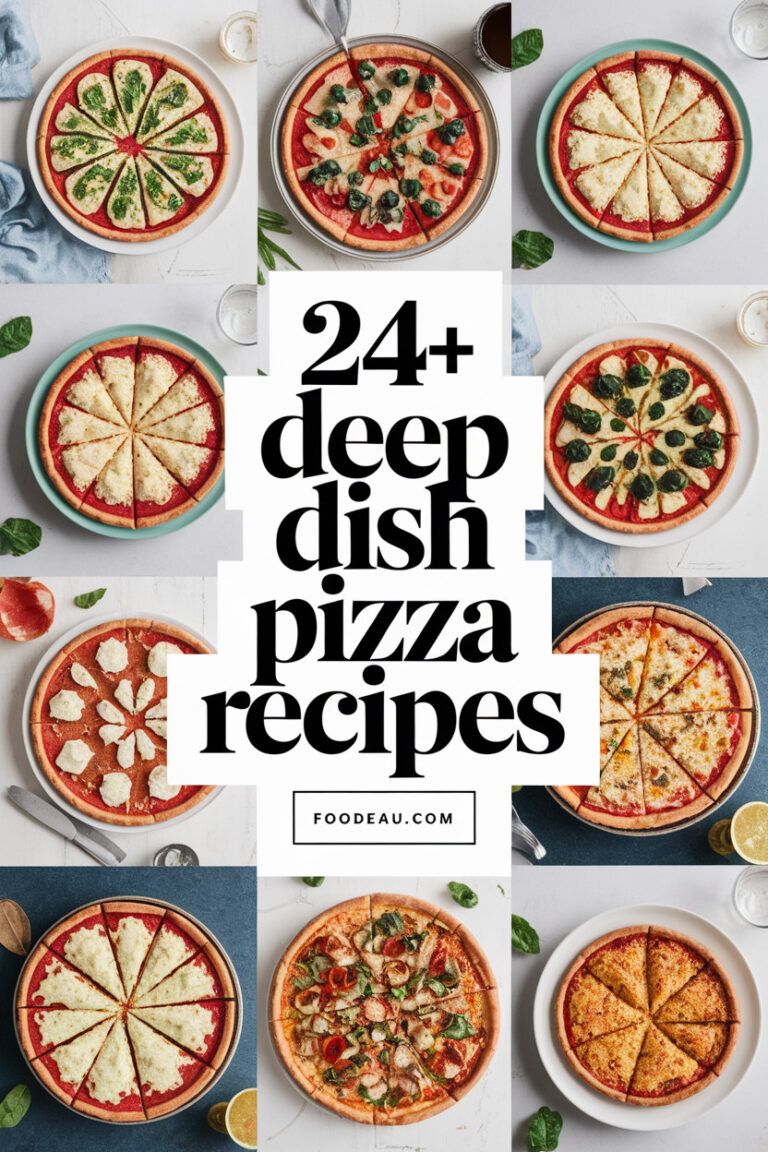 24+ Delicious Deep Dish Pizza Recipes You Have to Try – foodeau.com