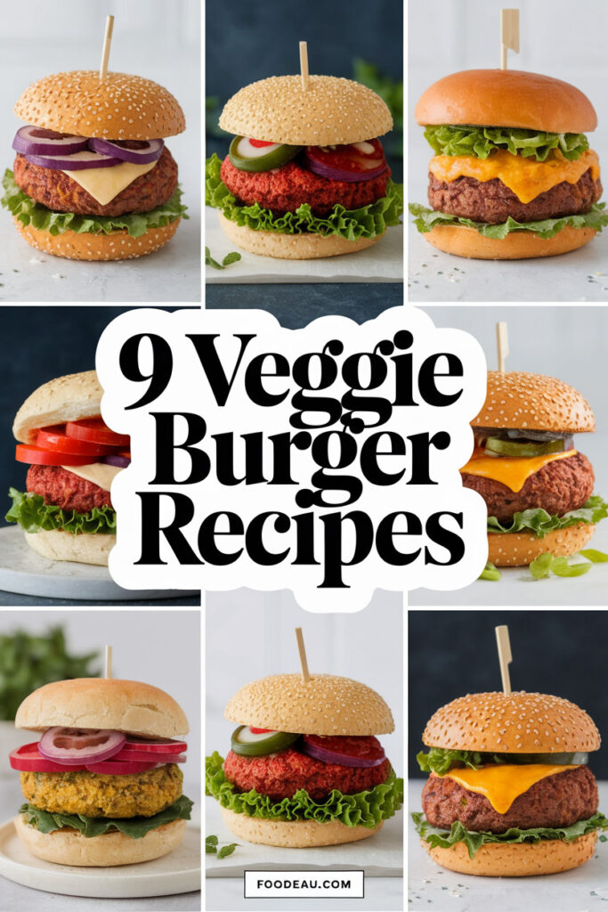 9 Amazing Veggie Burger Recipes You’ll Love – foodeau.com