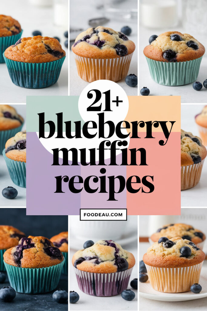 21+ Delicious Blueberry Muffin Recipes You Must Try for a Perfectly ...