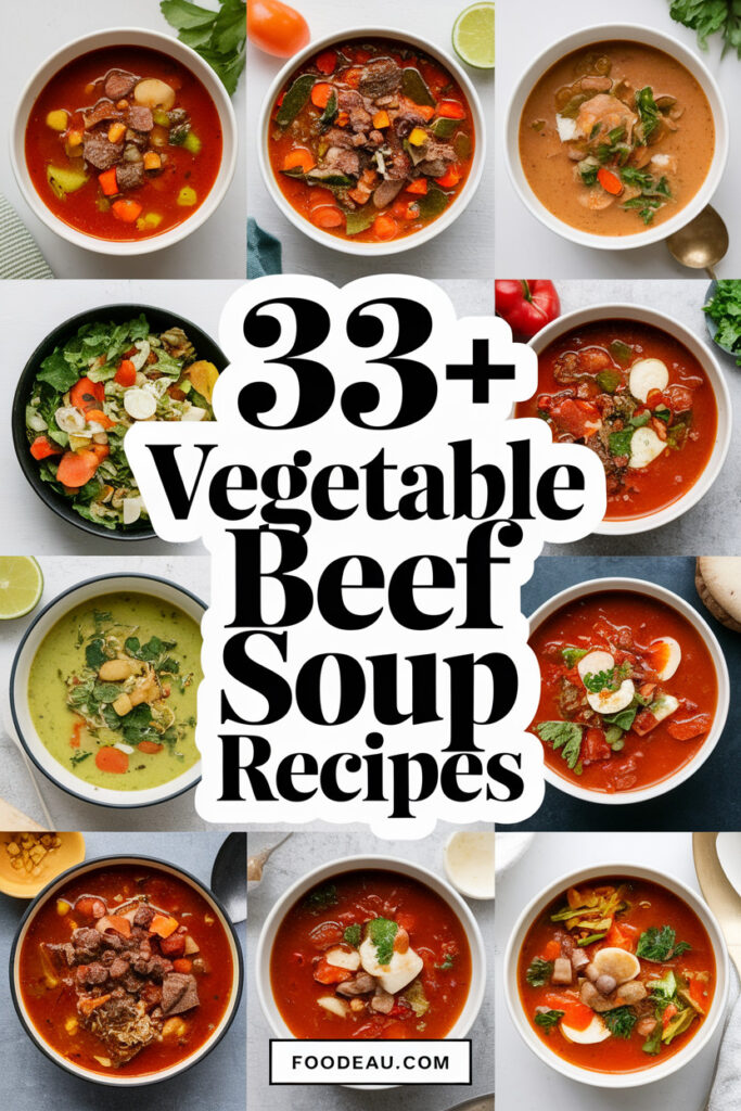 33+ Feel-Good Vegetable Beef Soup Recipes to Warm Your Heart and Soul ...