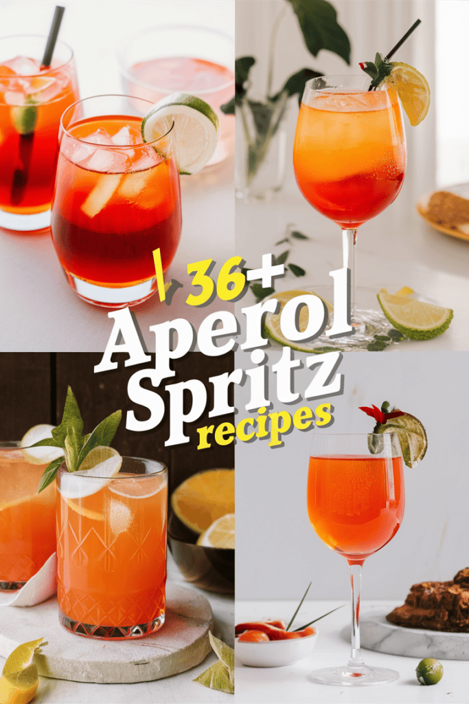 36+ Easy Aperol Spritz Recipes That Will Make You the Star of Every ...