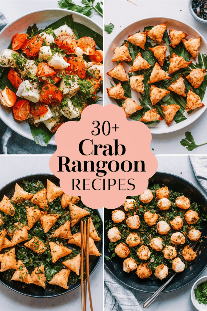 30+ Easy Crab Rangoon Recipes You’ll Want to Make Tonight! Perfect for ...