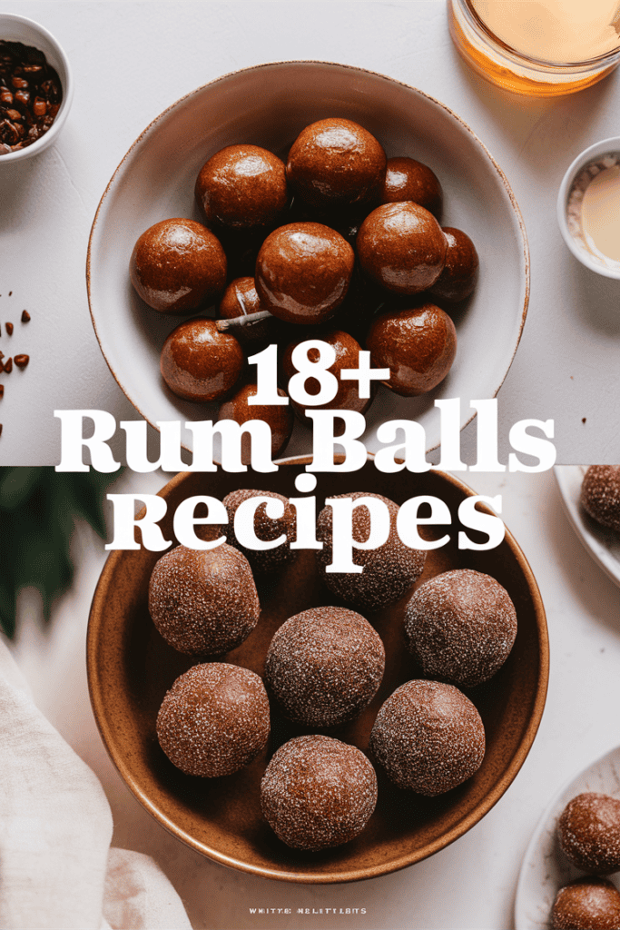 18+ Quick and Delicious Rum Balls Recipes You Can Make for the Holidays ...