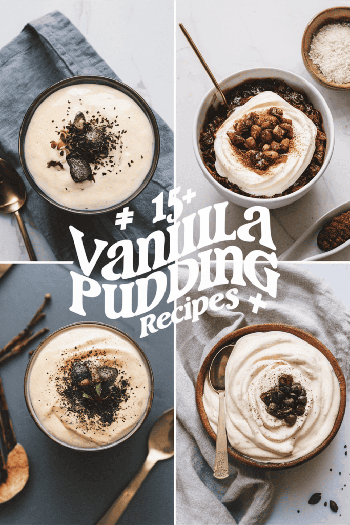 15+ Favorite Vanilla Pudding Recipes That Will Make Your Taste Buds ...