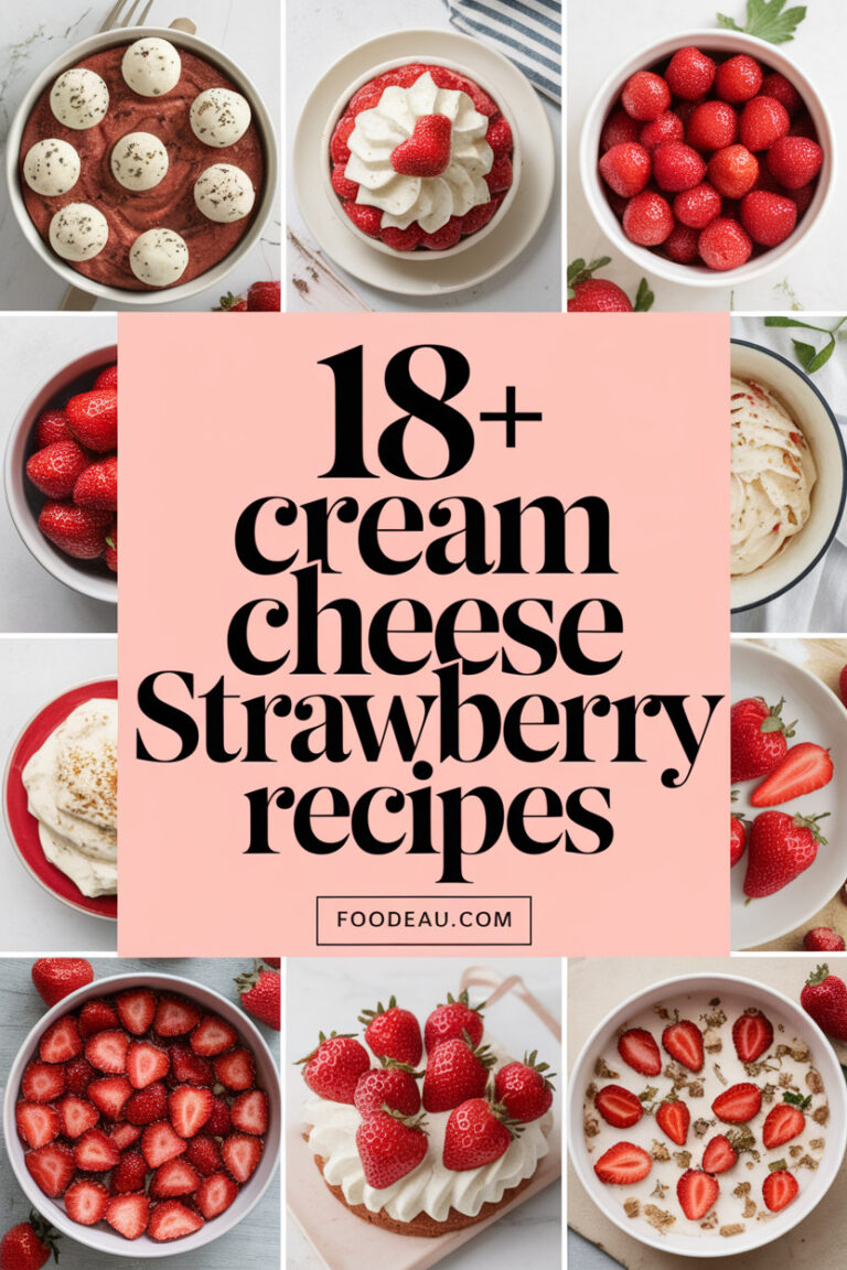 18+ Feel-Good Cream Cheese Strawberry Recipes That Will Brighten Your ...