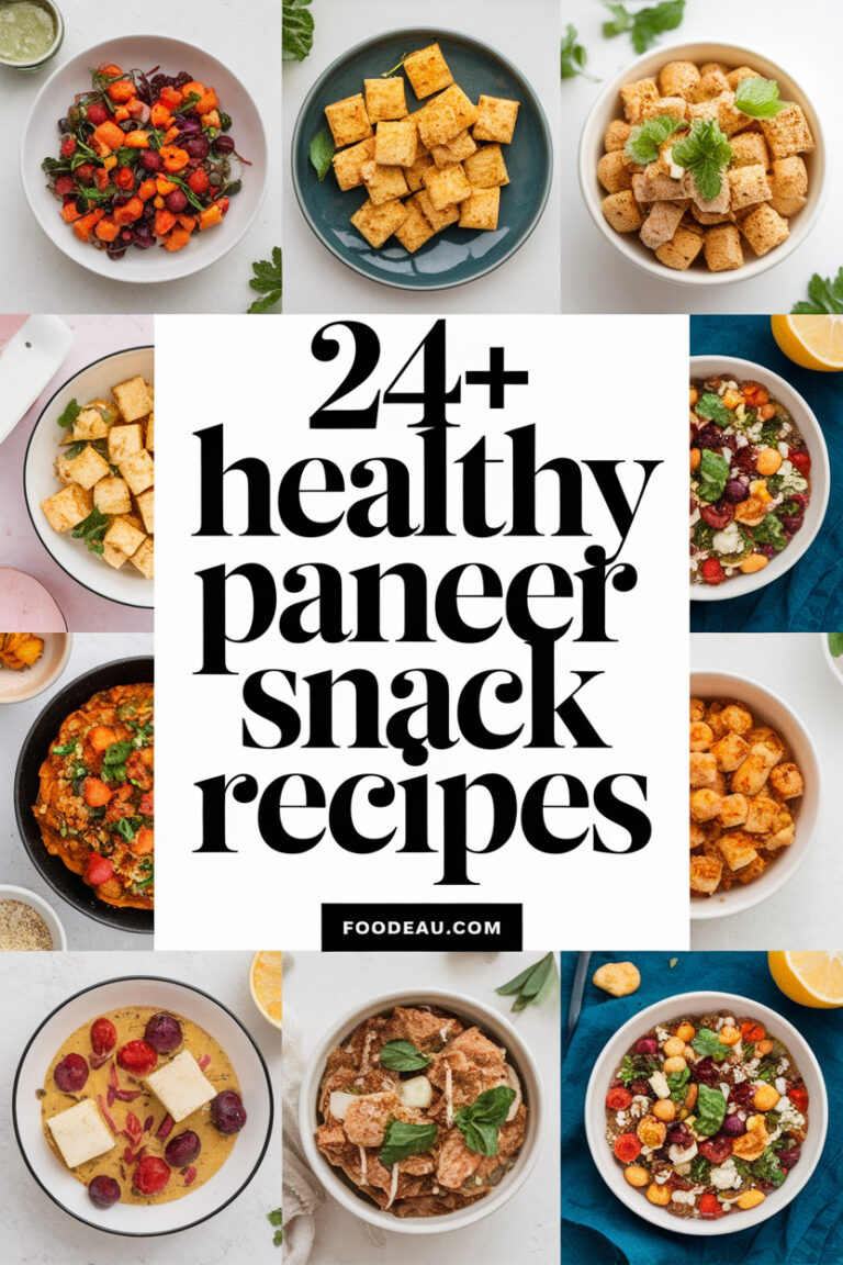 24+ Healthy Paneer Snack Recipes That Will Delight Your Taste Buds and ...
