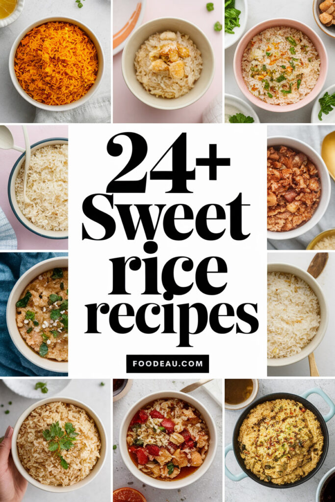24+ Simple Sweet Rice Recipes You’ll Love to Make Today! – foodeau.com