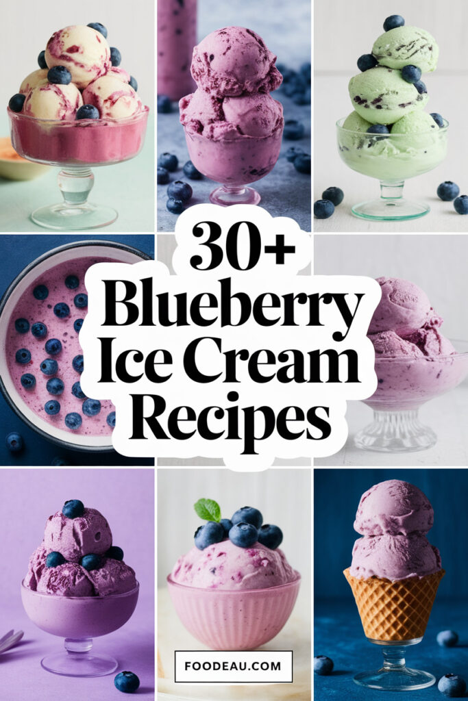30+ Simple Blueberry Ice Cream Recipes to Delight Your Taste Buds This ...