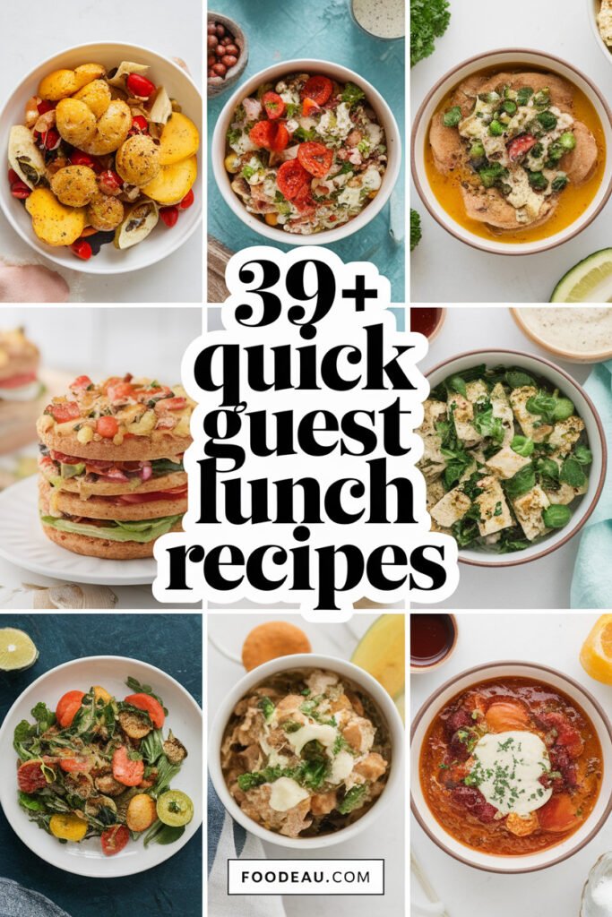 39+ Quick Guest Lunch Recipes That Will Wow Your Friends and Family Today! – foodeau.com
