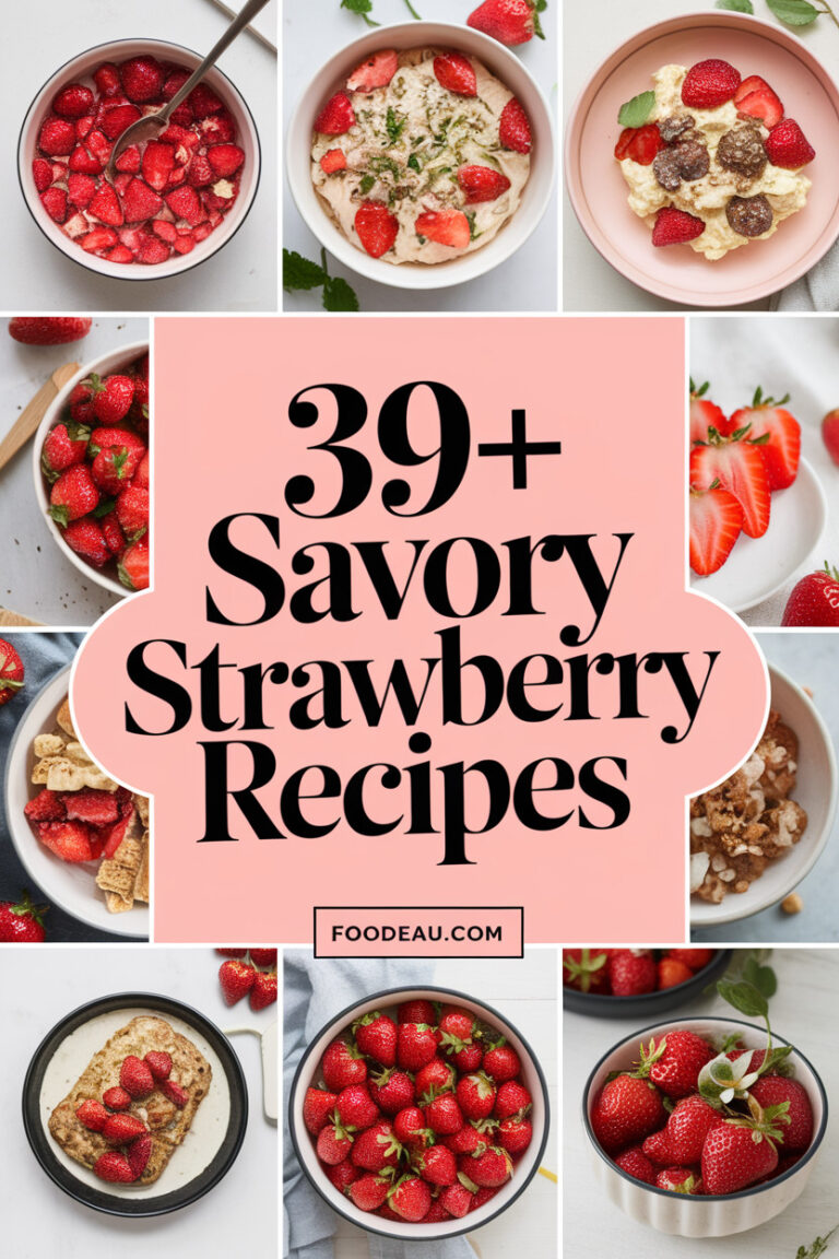 39+ Amazing Savory Strawberry Recipes You’ll Want to Try Today ...