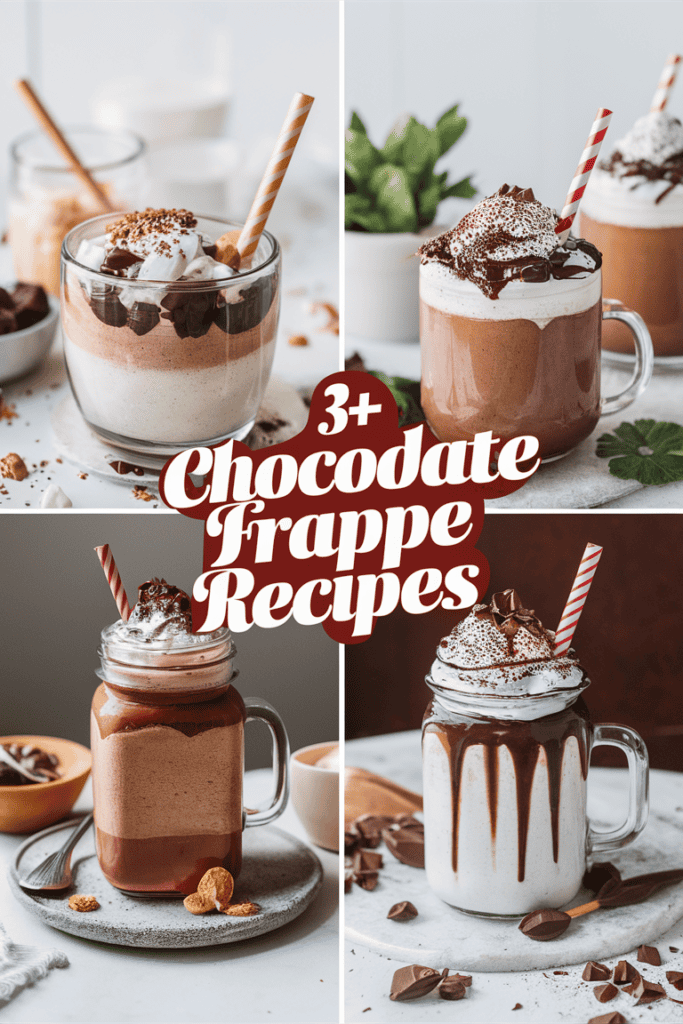 3+ Simple Chocolate Frappe Recipes You Can Make for a Sweet Treat Today ...