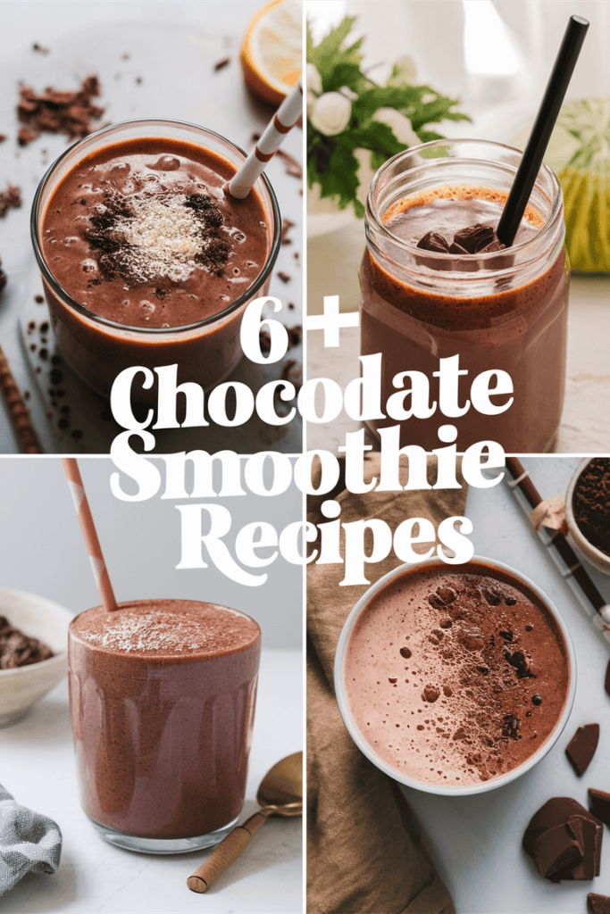 6+ Favorite Chocolate Smoothie Recipes to Delight Your Taste Buds and ...