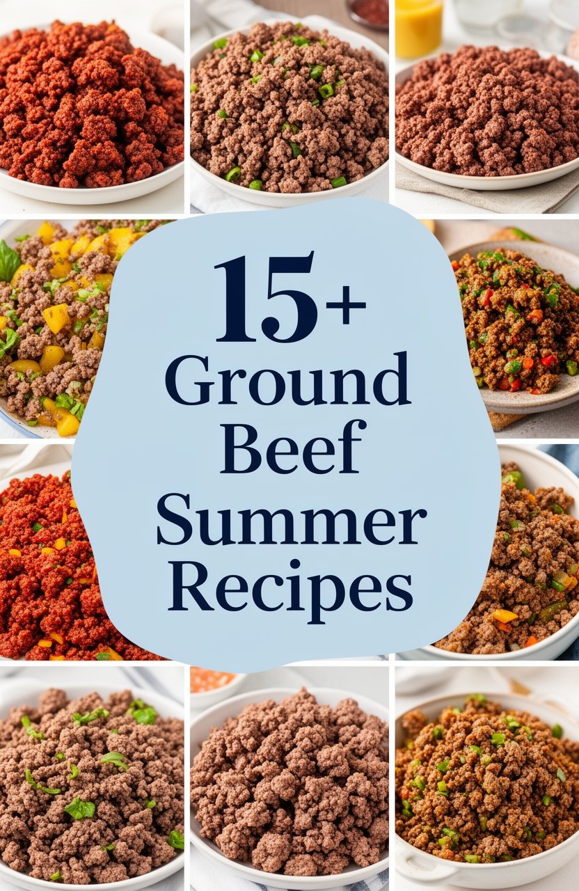 15+ Amazing Ground Beef Summer Recipes to Savor Every Bite! – foodeau.com