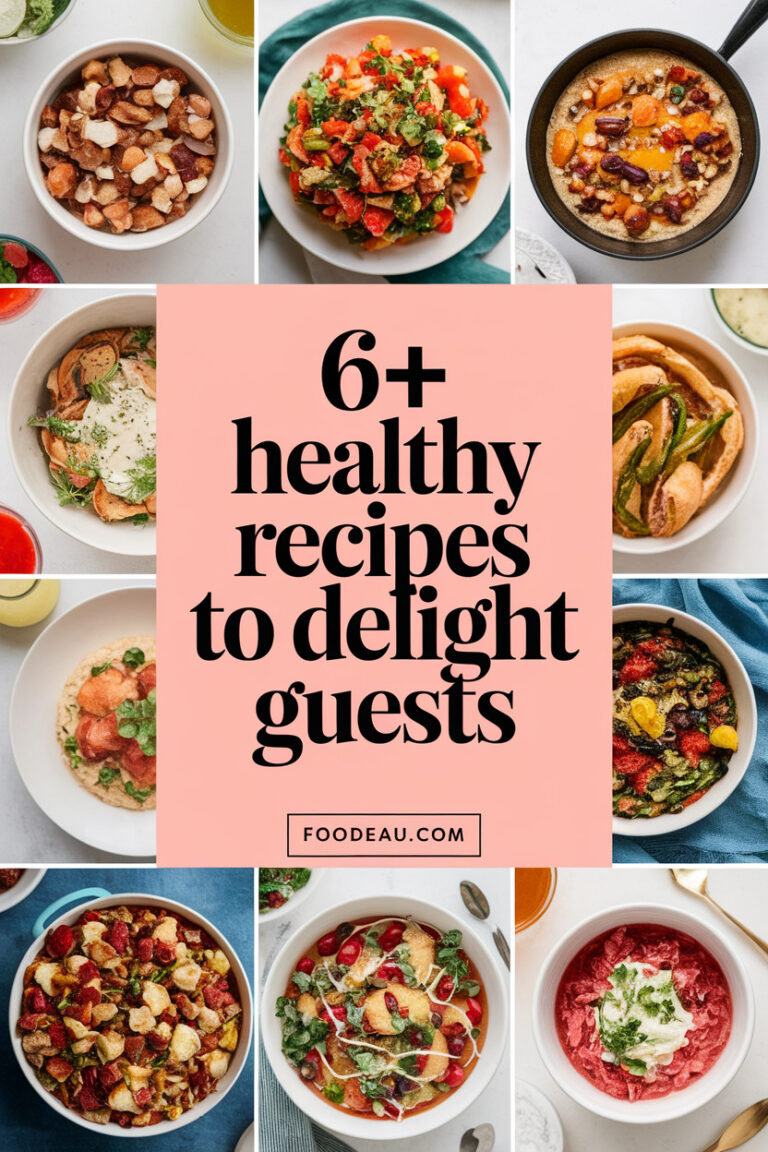 6+ Healthy Crowd-Pleasing Recipes to Delight Your Guests and Make ...