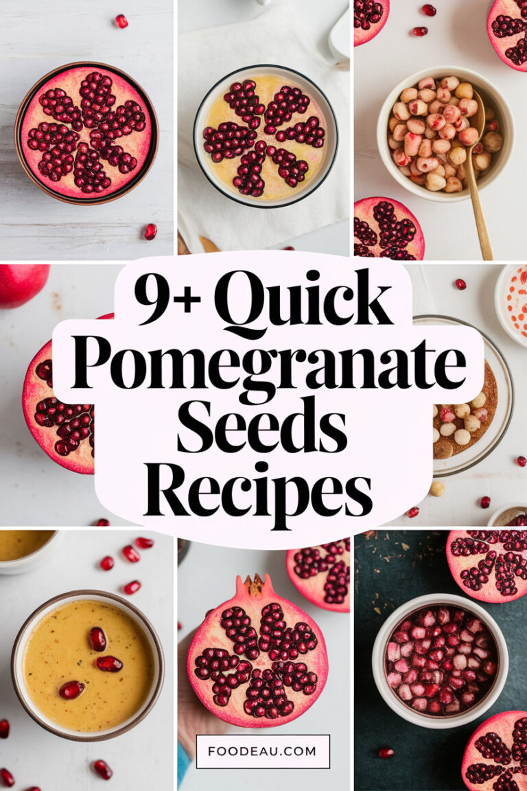 9+ Quick Pomegranate Seeds Recipes That Will Brighten Up Your Meals ...