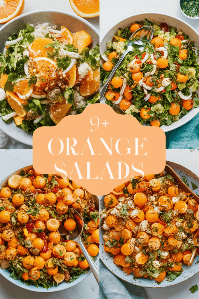 9+ Feel-Good Orange Salad Recipes to Brighten Your Day and Delight Your ...