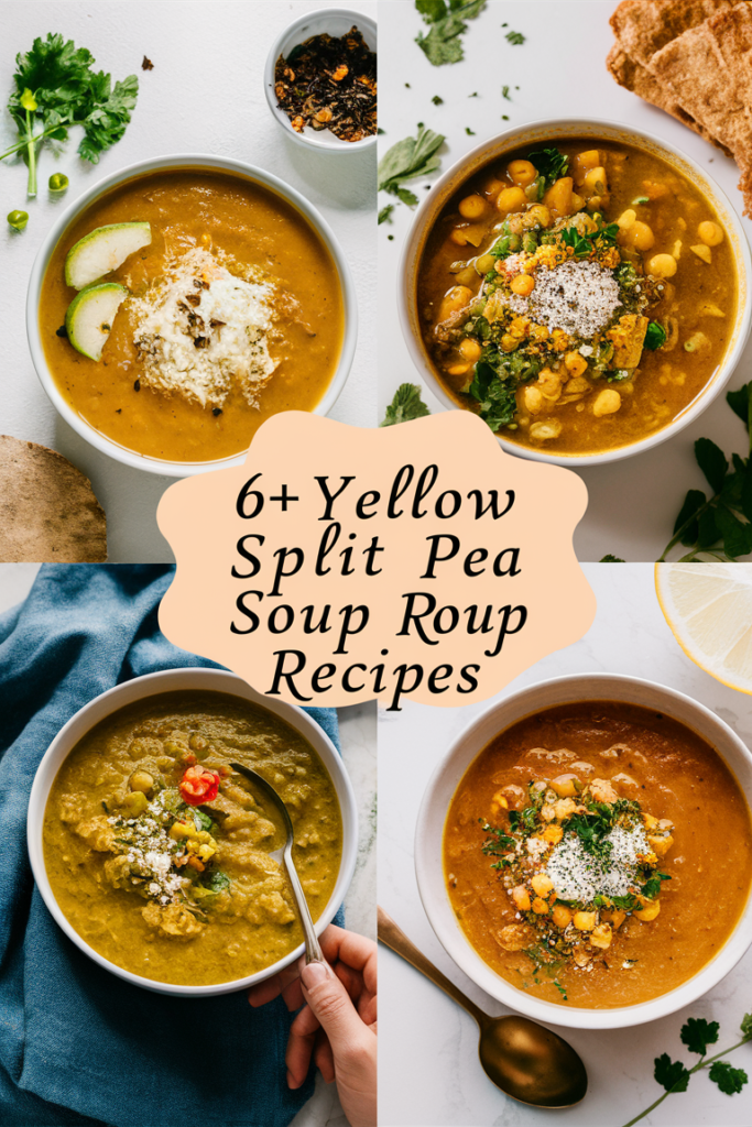 6+ Delicious Yellow Split Pea Soup Recipes You Must Try for a Cozy Meal ...