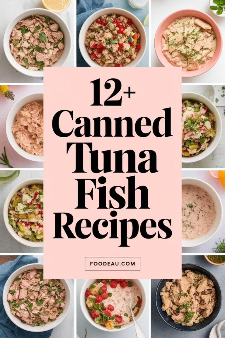 12+ Amazing Canned Tuna Fish Recipes You’ll Love to Make – foodeau.com