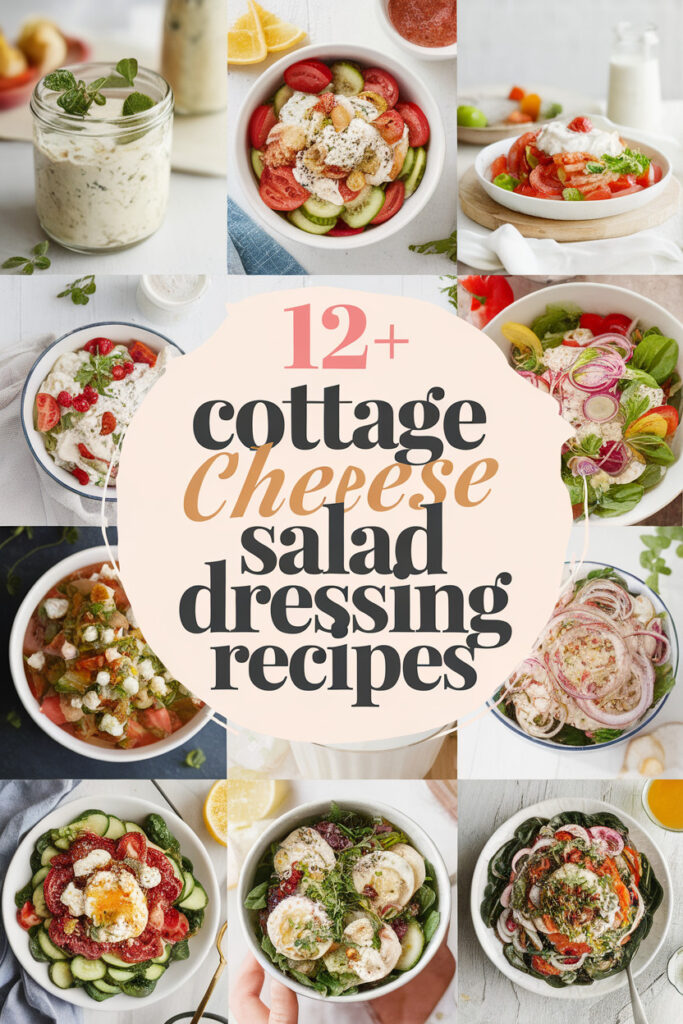 12+ Easy Cottage Cheese Salad Dressing Recipes You’ll Love! – foodeau.com