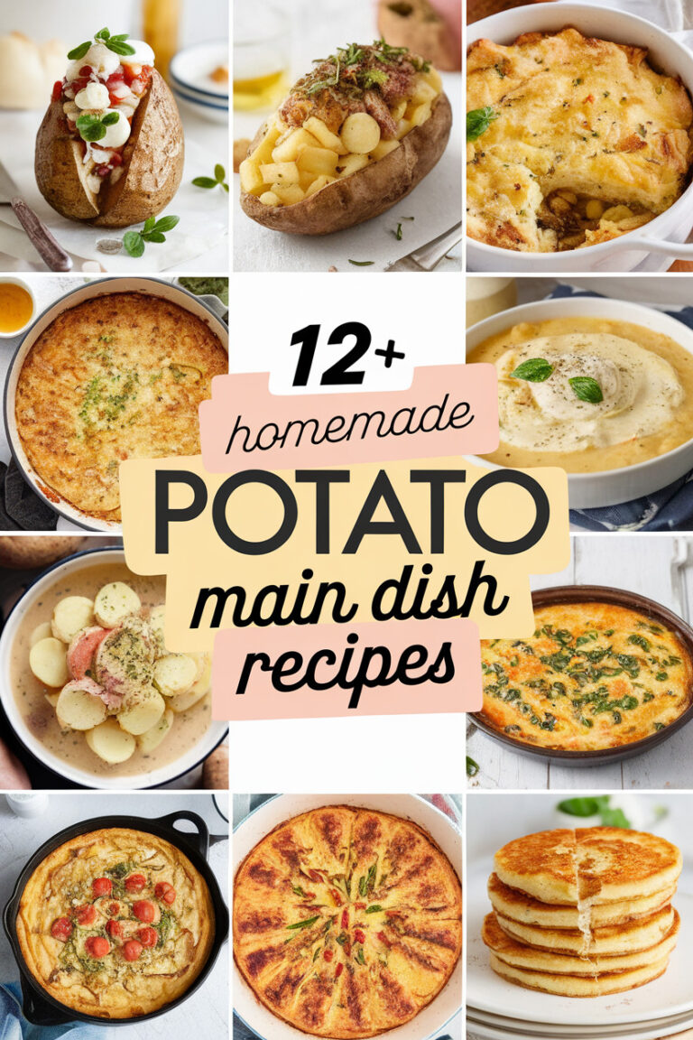 12+ Homemade Potato Main Dish Recipes You’ll Love to Try! – foodeau.com