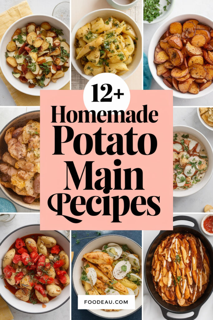 12+ Homemade Potato Main Dish Recipes You’ll Love to Try! – foodeau.com
