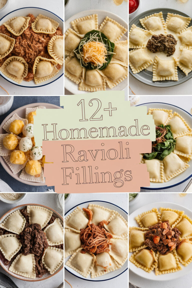 12+ Feel-Good Homemade Ravioli Fillings to Try Today! – foodeau.com