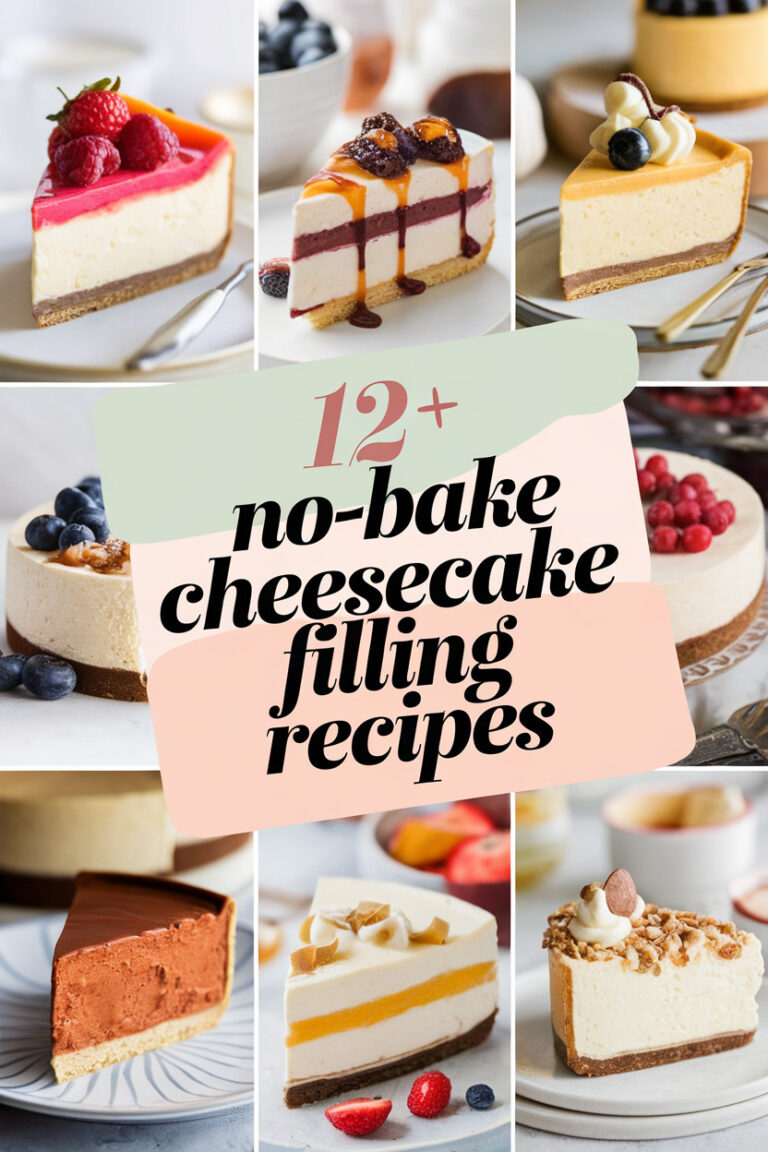 12+ Favorite No-Bake Cheesecake Filling Recipes with Philadelphia Cream ...