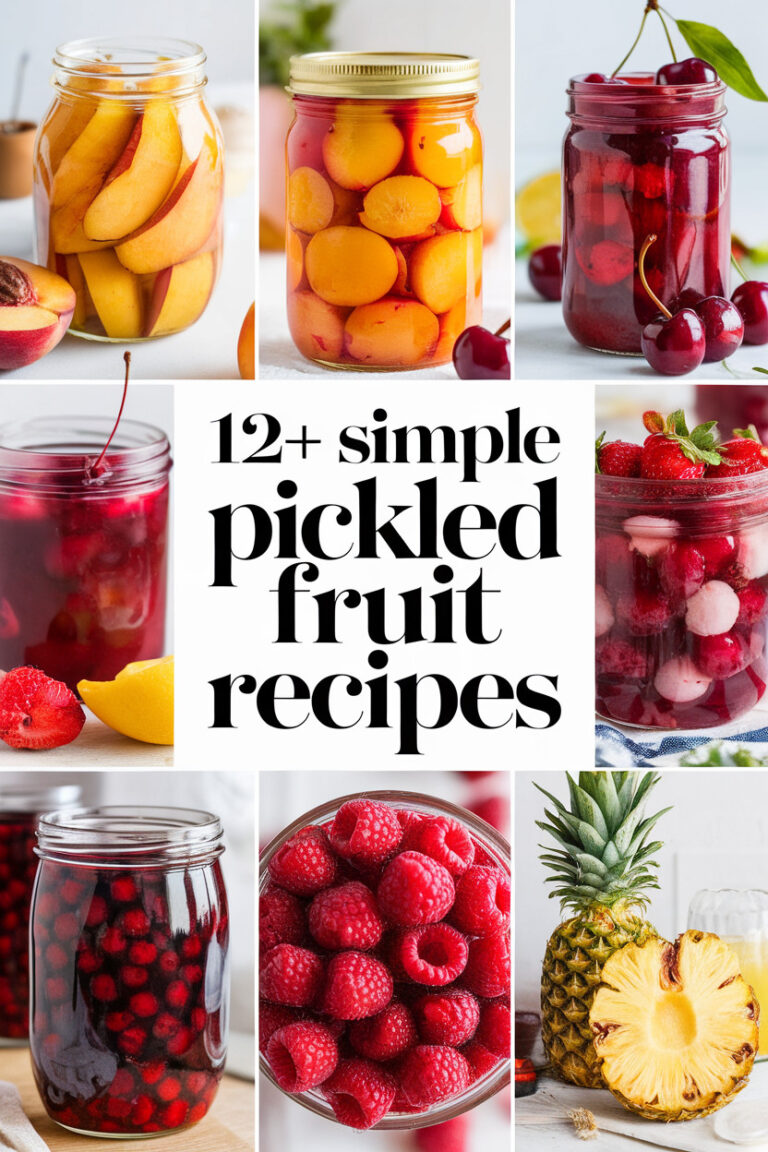 12+ Simple Pickled Fruit Recipes to Brighten Your Day and Tantalize ...