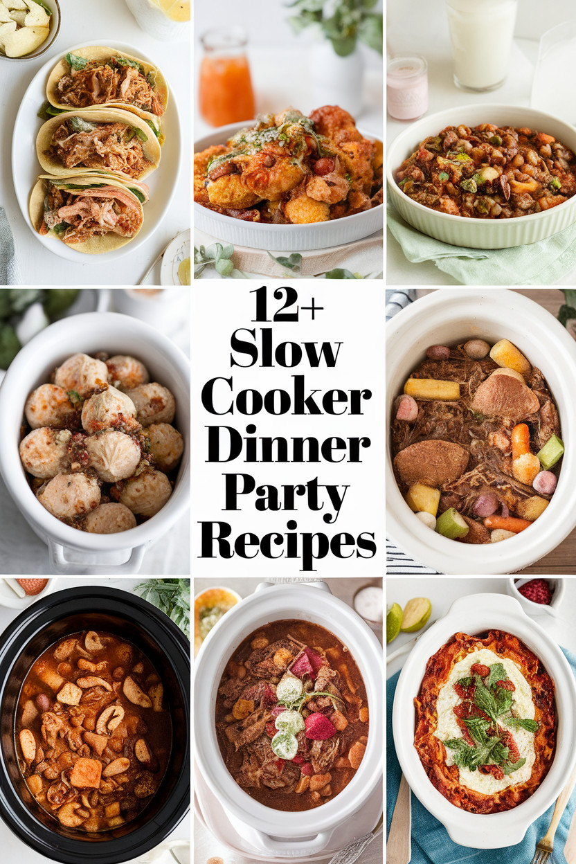 12+ Favorite Slow Cooker Dinner Party Recipes to Impress Guests ...