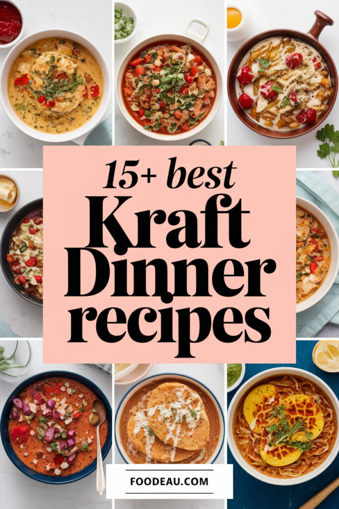 15+ Best Kraft Dinner Recipes for Tasty Family Meals – foodeau.com