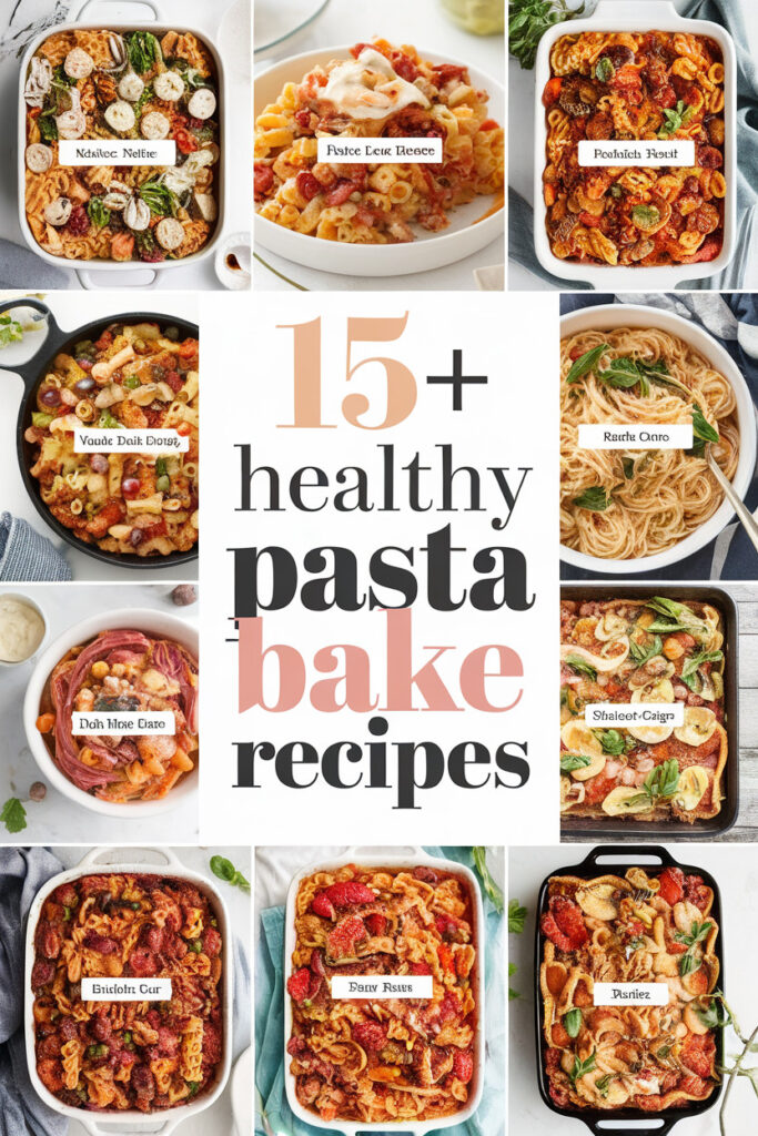 15+ Healthy Pasta Bake Recipes to Delight Your Family! – foodeau.com