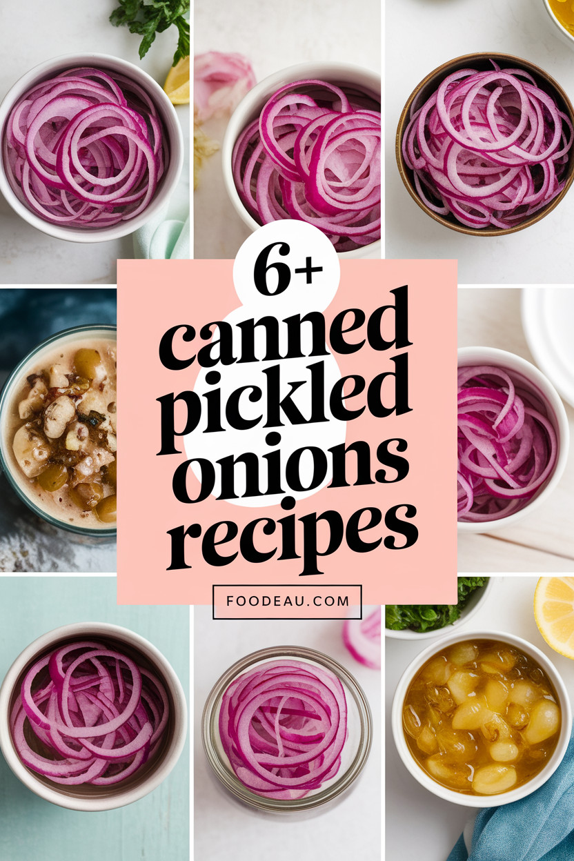 6+ Quick Canned Pickled Onions Recipes to Brighten Your Meals and ...