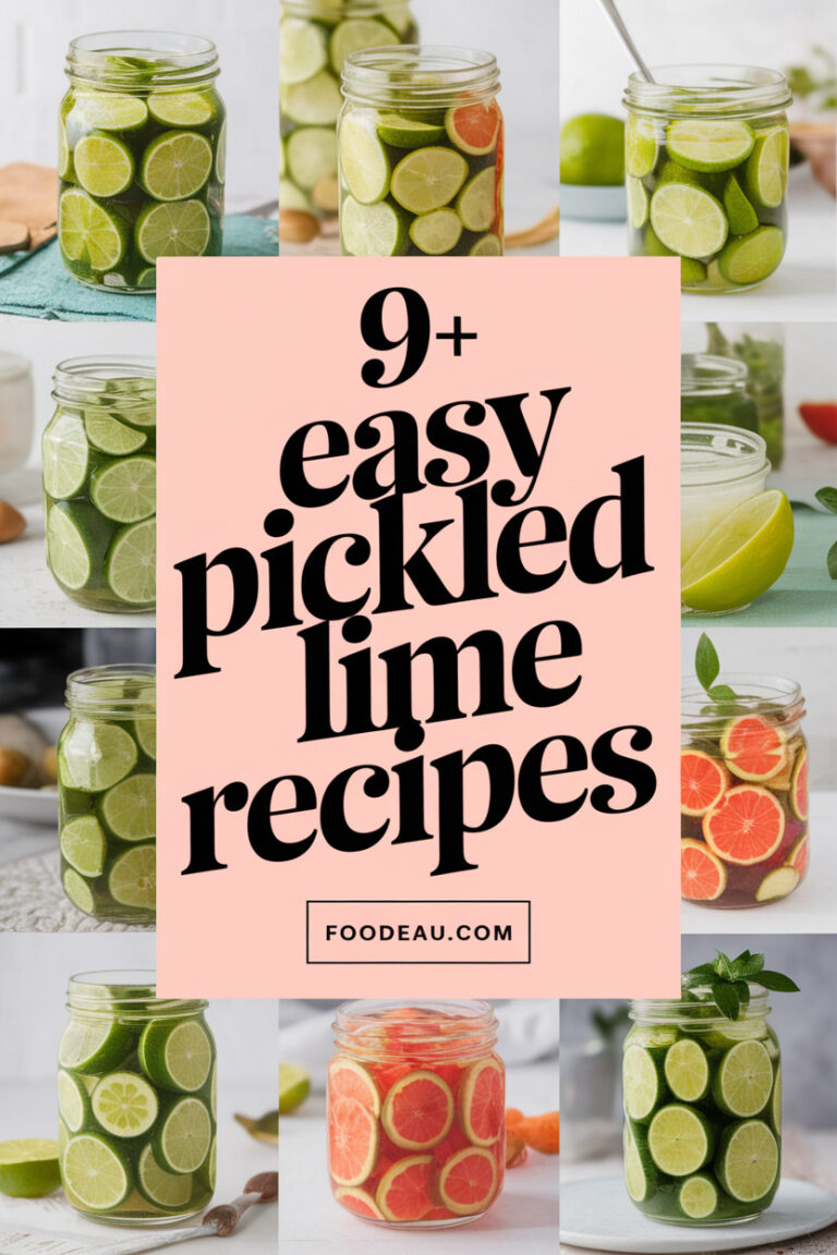9+ Easy Pickled Lime Recipes You’ll Want to Make Today! – foodeau.com
