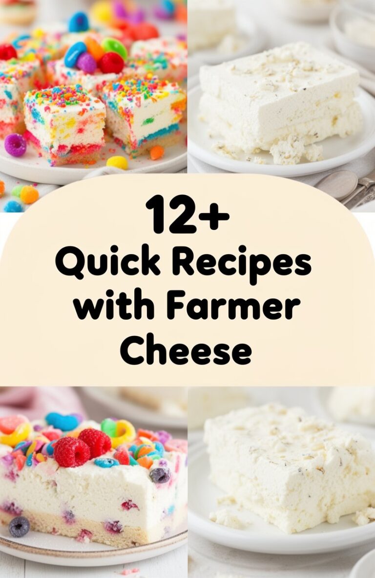 12+ Quick Recipes with Farmer Cheese for Delicious Meals – foodeau.com
