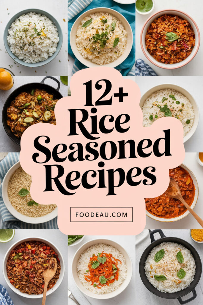 12+ Delicious Rice Seasoned Recipes You Must Try Today! – foodeau.com