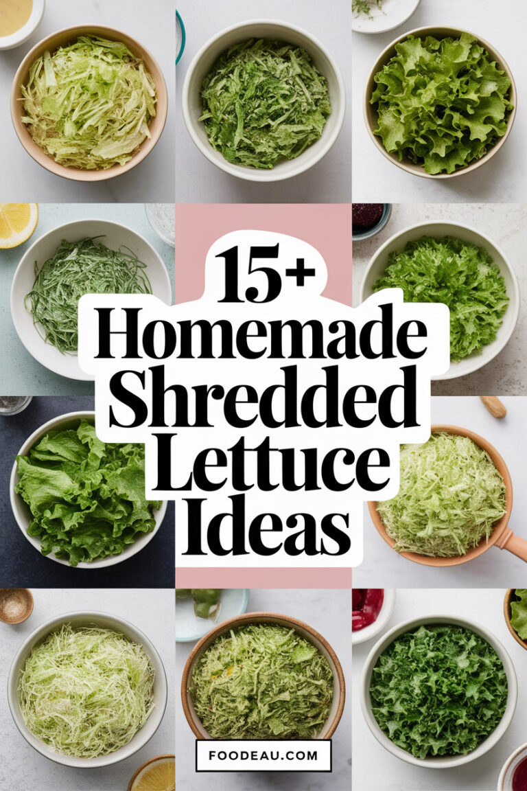 15+ Homemade Shredded Lettuce Ideas for Fresh, Crunchy Salads – foodeau.com