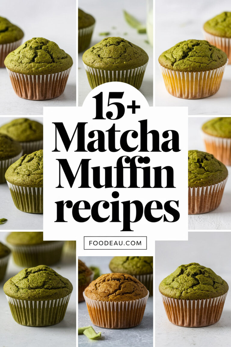 15+ Feel-Good Matcha Muffin Recipes to Brighten Your Day – foodeau.com