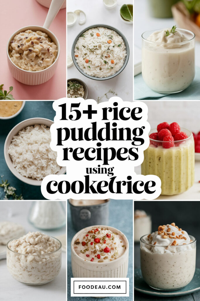 15+ Delicious Rice Pudding Recipes Using Cooked Rice You’ll Love ...