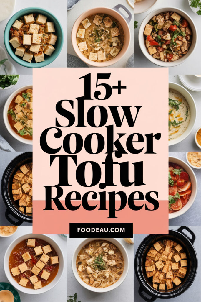 15+ Quick and Easy Slow Cooker Tofu Recipes You’ll Love! – foodeau.com