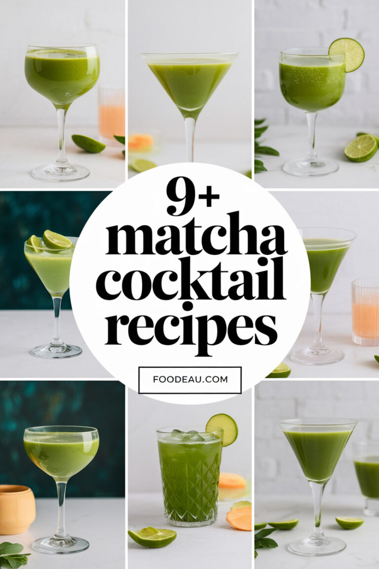9+ Simple Matcha Cocktail Recipes to Delight Your Guests! – foodeau.com
