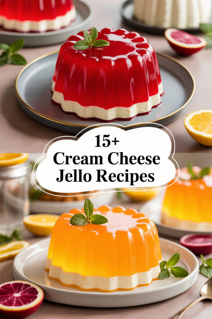 15+ Favorite Cream Cheese Jello Recipes You’ll Love to Make! – foodeau.com