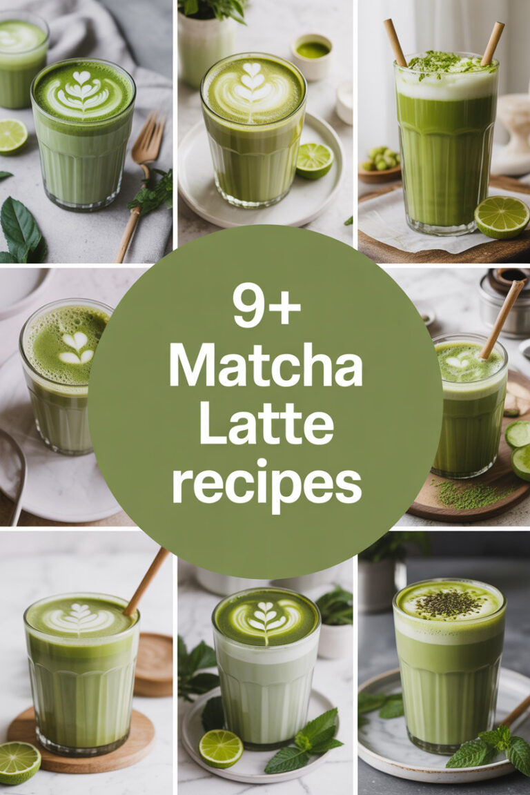 9+ Feel-Good Matcha Latte Recipes to Brighten Your Day – foodeau.com