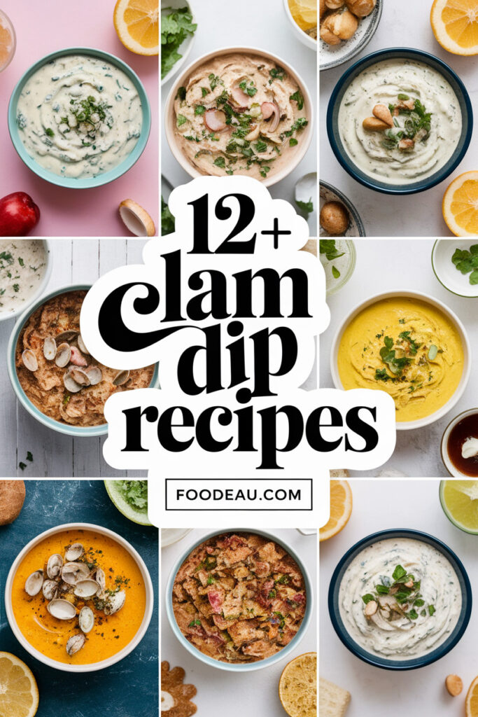 Easy Clam Dip Recipes: 12+ Delicious Ways to Impress Guests – foodeau.com
