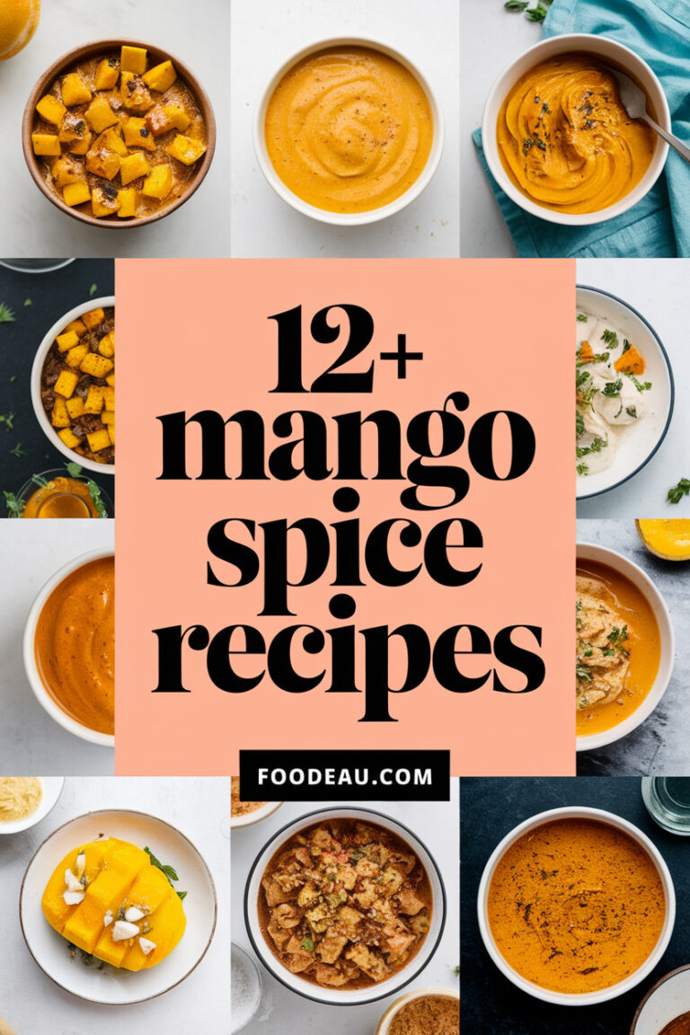 12+ Amazing Mango Spice Recipes to Delight Your Taste Buds! – foodeau.com