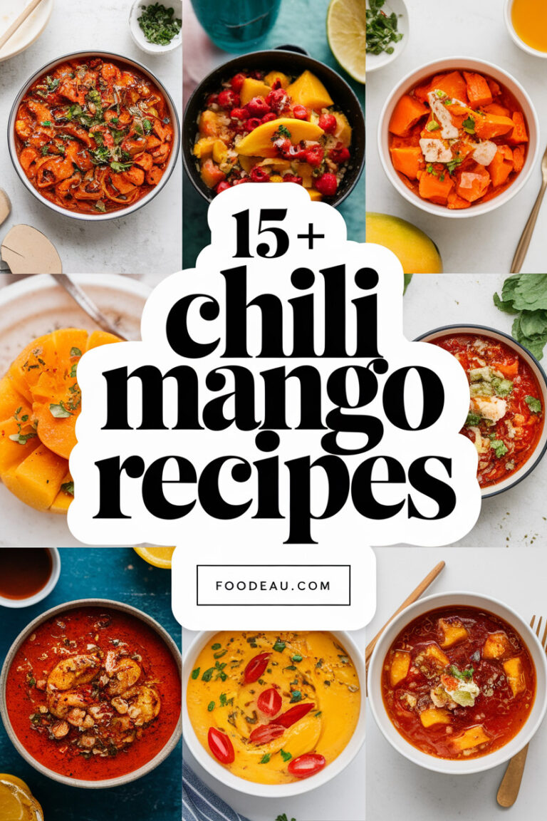 15+ Feel-Good Chili Mango Recipes to Brighten Your Day – foodeau.com