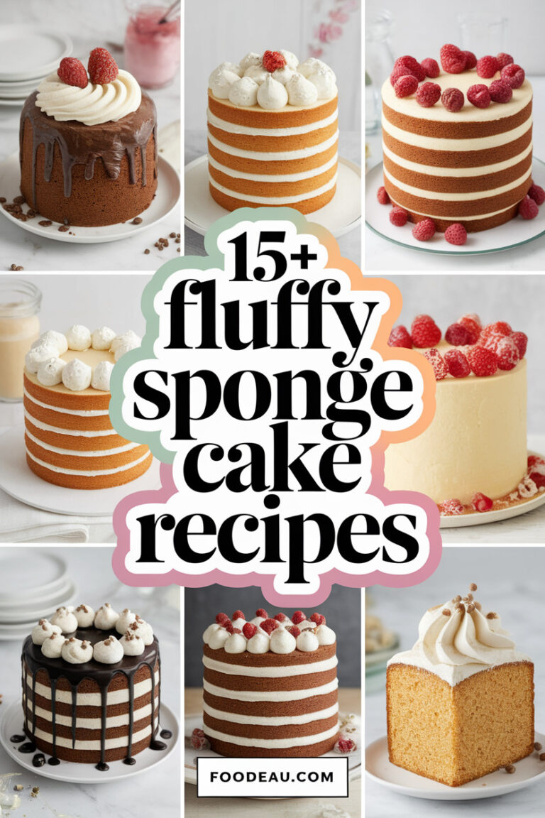 15+ Feel-Good Fluffy Sponge Cake Recipes to Delight Your Taste Buds ...