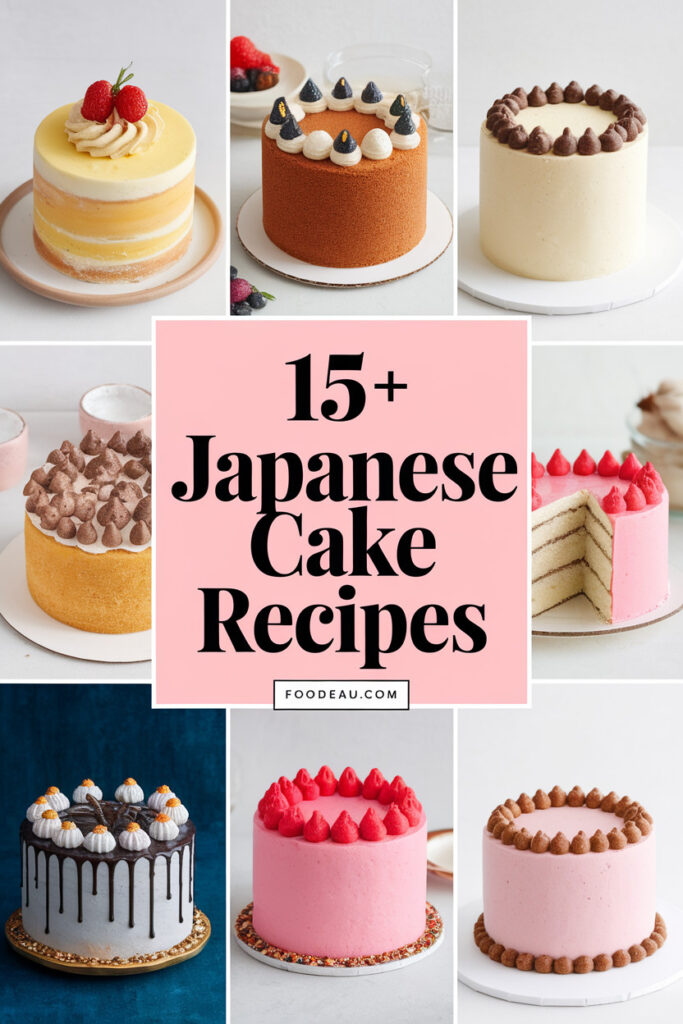 15+ Delicious Japanese Cake Recipes You Must Try Today! – foodeau.com