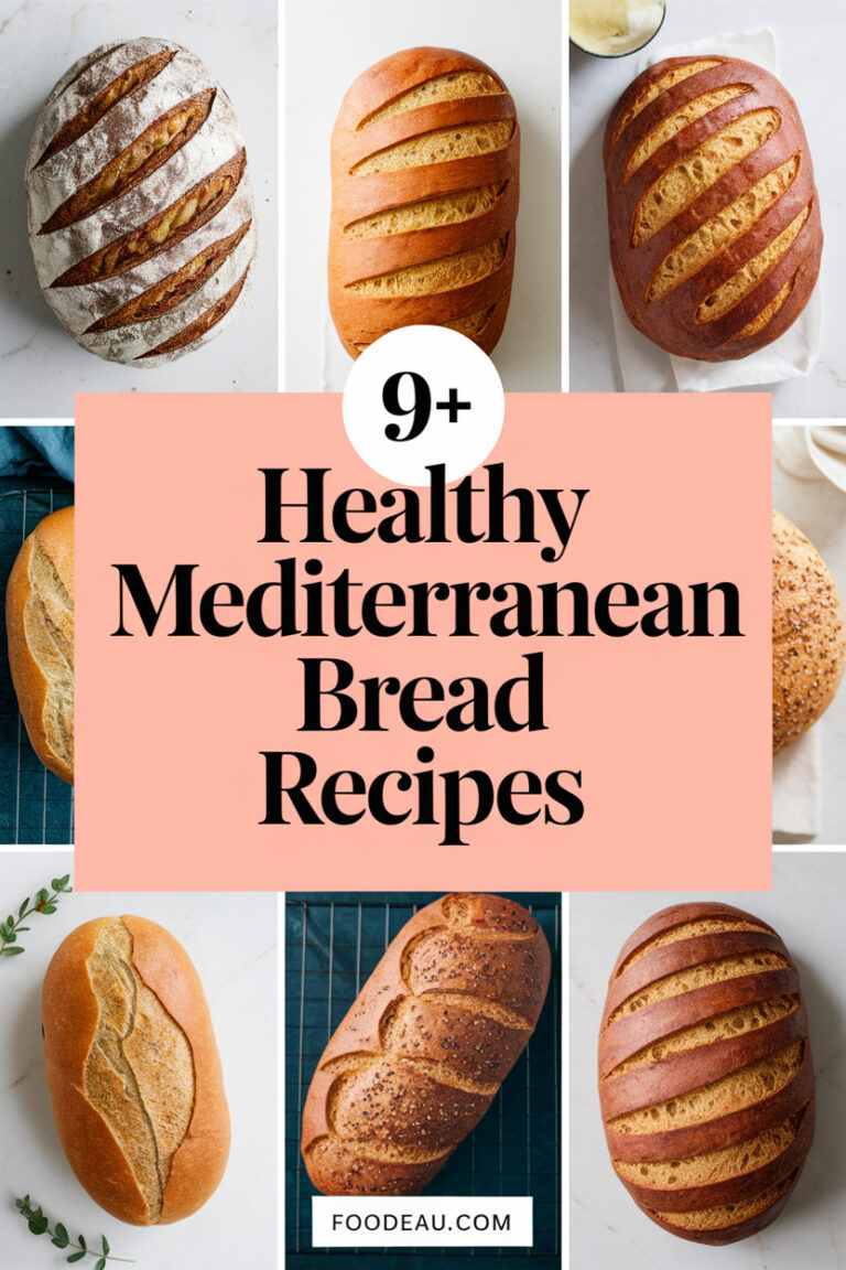 9+ Healthy Mediterranean Bread Recipes You’ll Love to Bake! – foodeau.com