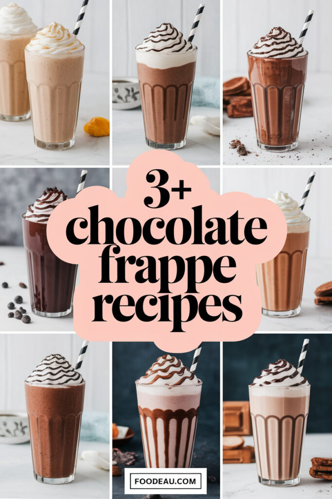 3+ Simple Chocolate Frappe Recipes You Can Make for a Sweet Treat Today ...