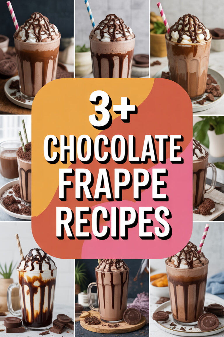 3+ Simple Chocolate Frappe Recipes You Can Make for a Sweet Treat Today ...